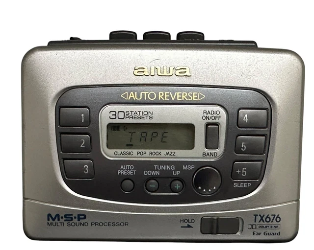 WALKMAN RADIO/CASSETTE PLAYER Aiwa HS-TX676 Personal Stereo See Description £19.99 - PicClick UK