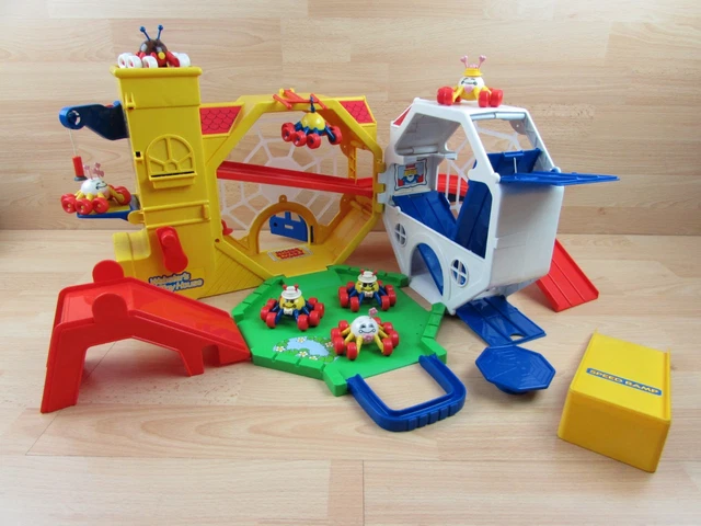 RARE VINTAGE KIDDICRAFT Playset ~ Webster's Playhouse Spider House ...