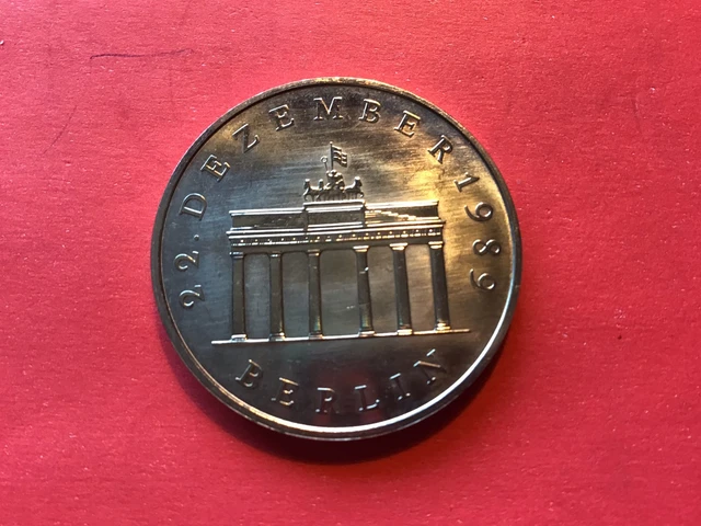 MÜNZE 20 MARK Gedenkmünze DDR 1990 Öffnung Brandenburger Tor EUR 8,50 - PicClick DE