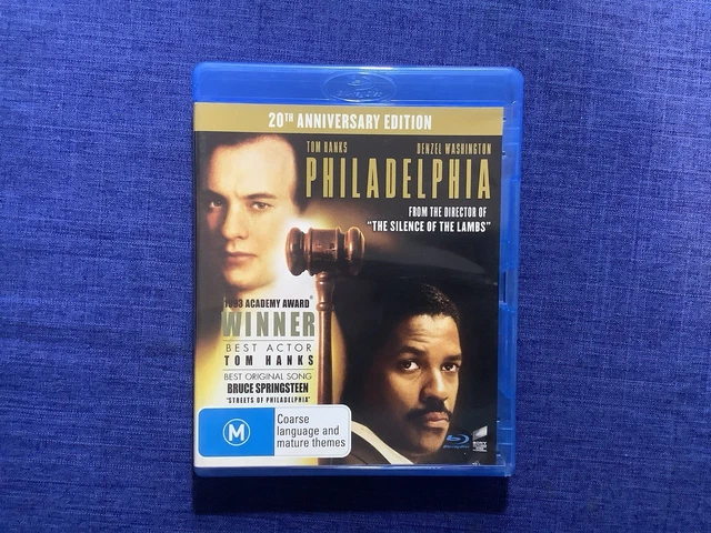 PHILADELPHIA (20TH ANNIVERSARY Edition, Blu-ray, 1993) Like New Region ...