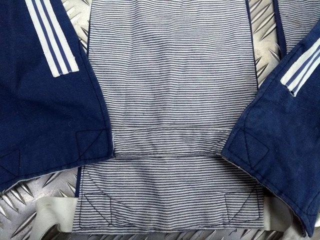 VINTAGE COLLAR SEAMANS'S Blue Square Rig Collar For WW2 PTN Royal Navy ...