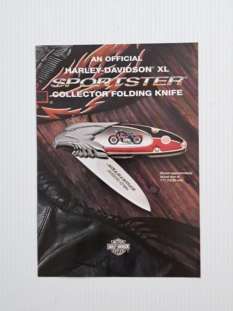 FRANKLIN MINT BROCHURE - Official Harley-Davidson Xl Sportster ...
