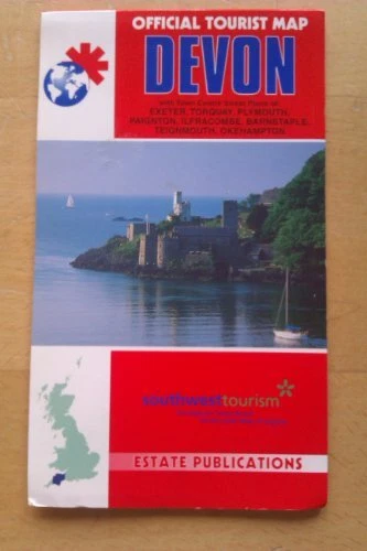 DEVON (OFFICIAL TOURIST Map) Sheet map, folded Book The Cheap Fast Free ...