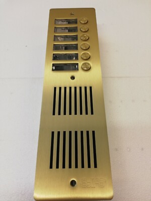 PULSANTIERA CITOFONO ANTIVANDALO Alluminio 26 Pulsanti Su 2 File Eltas ...