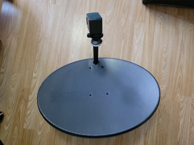 SKY SATELLITE DISH With 4 Way Quad LNB - New & unused £25.00 - PicClick UK