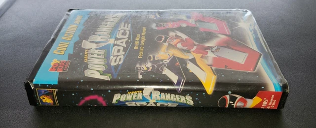 POWER RANGERS IN Space VHS Fox Kids Video Saban Black Clamshell 1998 ...