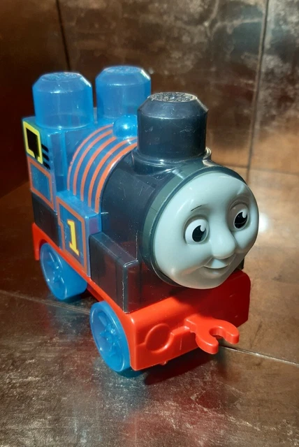 THOMAS THE TANK Engine Mega Blocks Train Pull Apart & Build Rare See ...