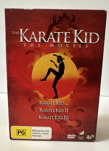KARATE KID / Karate Kid II / Karate Kid III (DVD, 3-Disc) Ralph Macchio ...