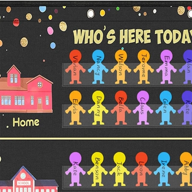 ATTENDANCE CHART HELPING Hands Chart Classroom Attendance Chart $30.30 ...