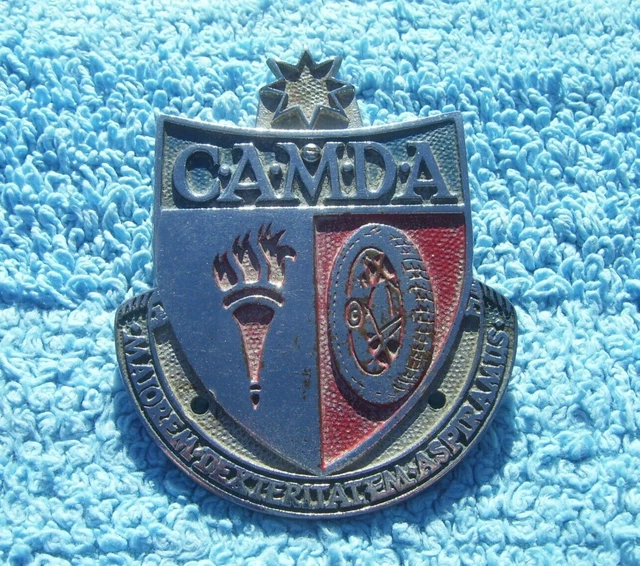 VINTAGE 1960S CAMDA ~ADVANCED DRIVING TEST MEMBER CAR BADGE~BRITISH ...