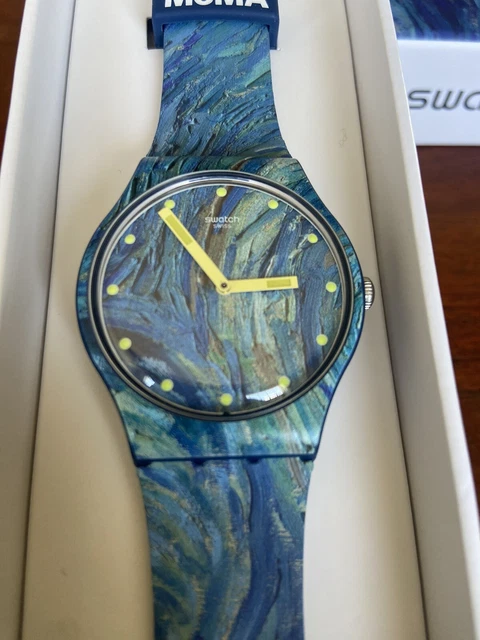 SWATCH - Starry Night-Vincent Van Gogh - Swatch x MoMA - Limited ...