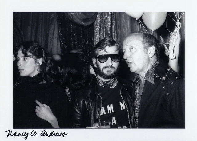 RINGO STARR & Nancy Lee Andrews signiertes seltenes Foto, Beatles ...