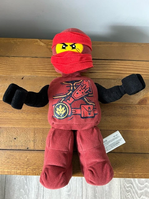 LEGO NINJAGO KAI Red Ninja Minifigure Plush Soft Toy Doll Teddy £9.00 ...