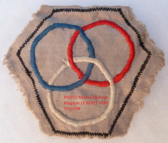 INSIGNE WWII SPORT CEF ITALIE 1943 CORPS EXPÉDITIONNAIRE FRANÇAIS ...