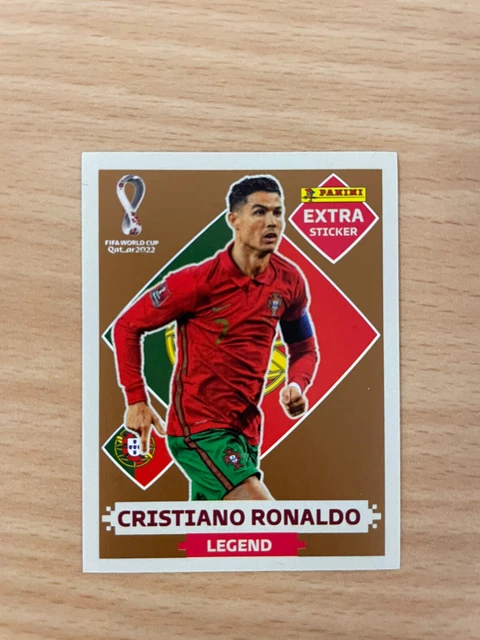 CRISTIANO RONALDO - Panini Qatar 2022 FIFA World Cup Extra Sticker ...
