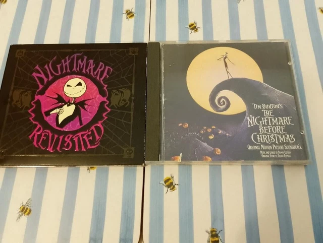 NIGHTMARE REVISITED & Nightmare Before Christmas Original Soundtrack CD ...