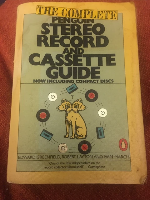THE COMPLETE PENGUIN Stereo Record And Cassette Guide Inc CD Paperback ... THE COMPLETE PENGUIN Stereo Record And Cassette Guide Inc CD Paperback ...