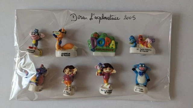 SÉRIE COMPLÈTE FÈVES Dora l'exploratrice 2005 EUR 10,00 - PicClick FR
