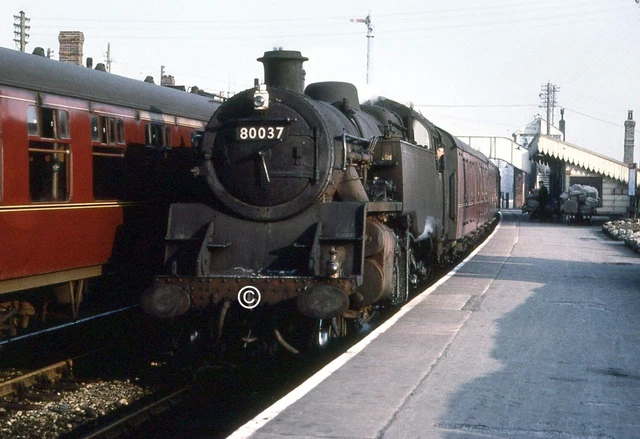 SOMERSET & DORSET RAILWAY, EVERCREECH JUNCTION STATION. c1960 PHOTO 12 ...