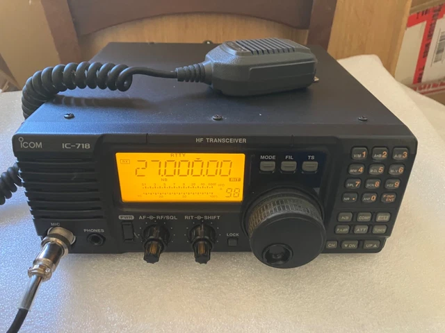 ICOM IC-718 RICETRASMETTITORE all-band radioamatoriale EUR 455,00 ...