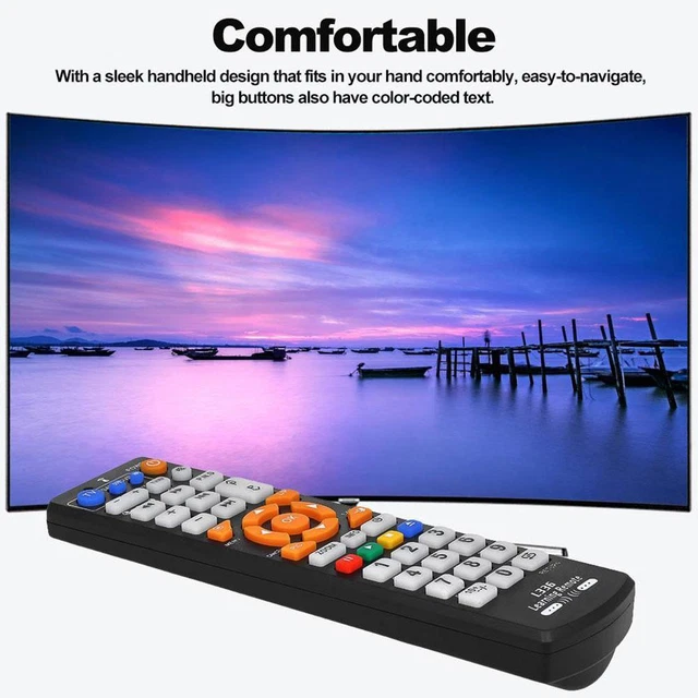 42-KEYS SMART L336 Remote Control With Learning Function Black Copy For ...