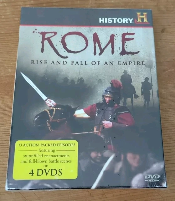 ROME: RISE AND Fall of an Empire (DVD, 2008, 4-Disc Set) Sealed $24.95 ...