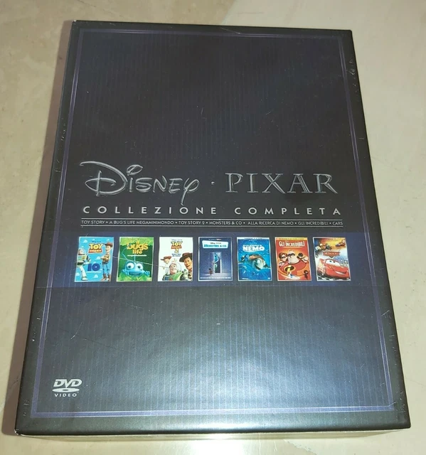 DISNEY PIXAR COLLEZIONE Completa 10 Dvd Cofanetto Ologramma ...