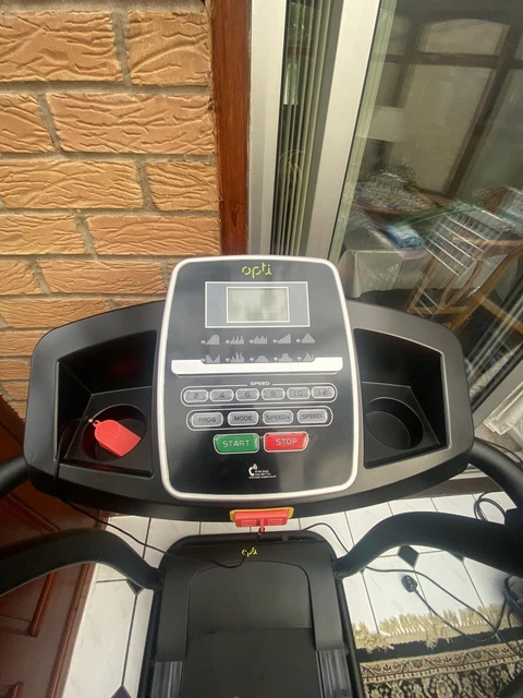 OPTI MOTORISED FOLDING Treadmill with manual incline levels £149.99 ...