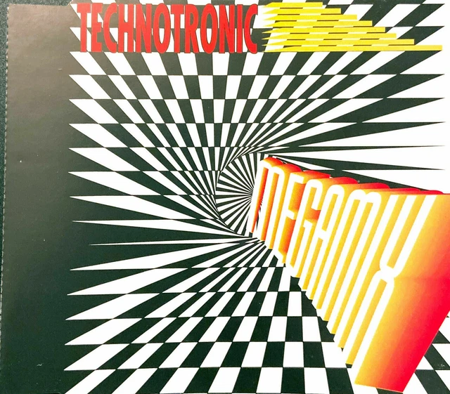 RARE TECHNOTRONIC MEGAMIX MAXI CD 4T Pump Up The Jam/Get Up/Move This ...