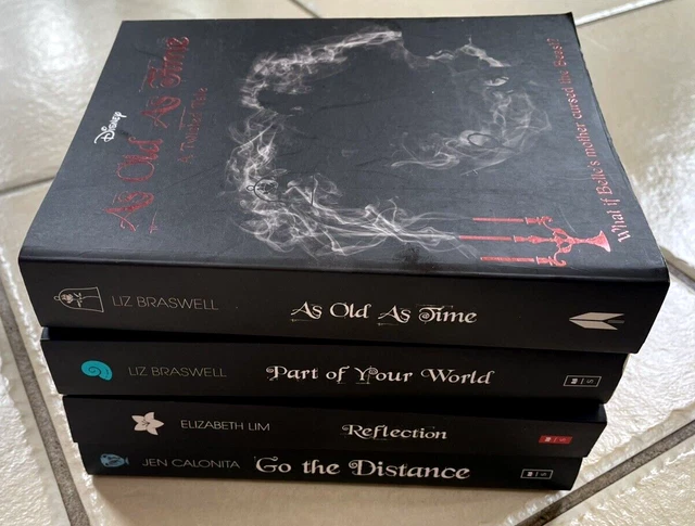 DISNEY A TWISTED Tale X4 Books As old As Time, Part Of Your World ...