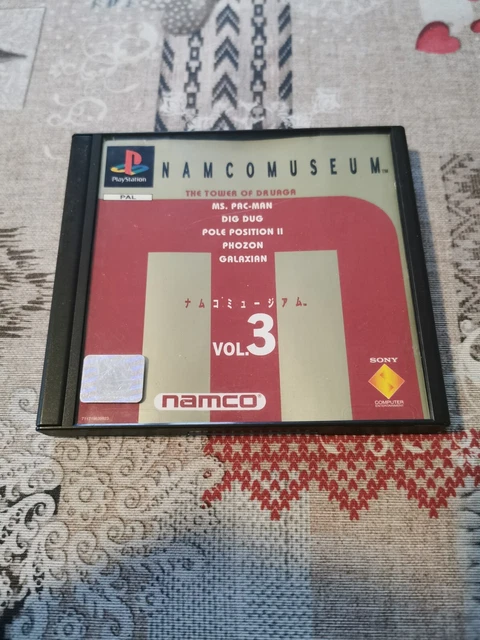 NAMCO MUSEUM VOL. 3 - Console Sony PlayStation 1 - Ps1 - Pal 🇬🇧🇩🇪🇨🇵 - Cib EUR 1,00 - PicClick FR