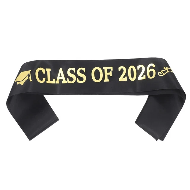 GRADUATION SASH STOLE 2026: Class of 2026 Graduate Sash, Celebration ...