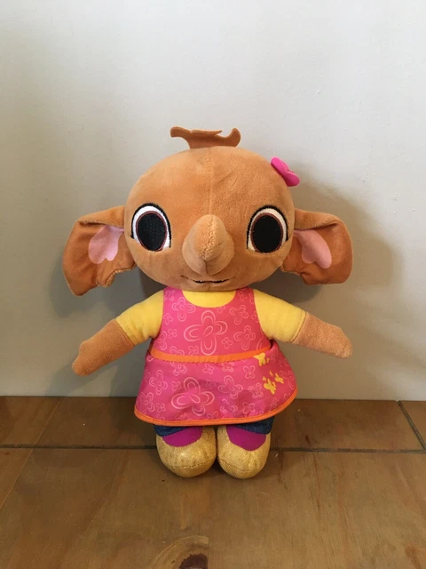 CBEEBIES BING ZULA Elephant Soft Toy Plush Electronic Press And Talks £ ...