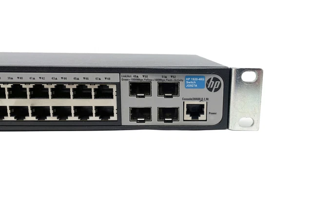 HP 1920-48G OFFICECONNECT JG927A 48-Port Gigabit Switch EUR 59,50 ...
