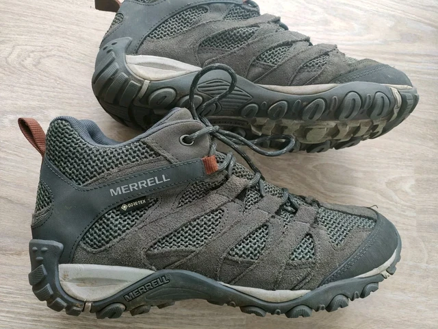 MERRELL ALVERSTONE MID GORETEX Granite Shoes Boots UK10.5 (45) £39.99 ...