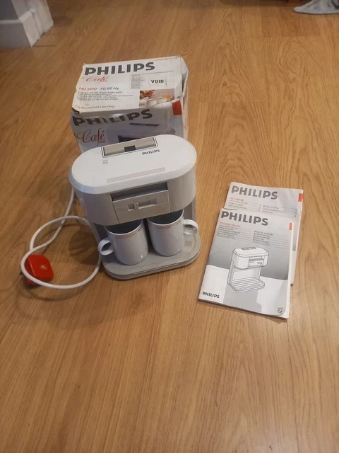 VINTAGE PHILIPS CAFE Duo Coffee Maker Machine HD 5190 Tested & Working ...