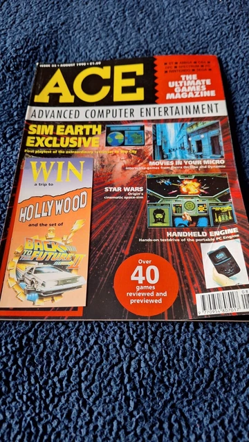 8-BIT/16-BIT ADVANCED COMPUTER Entertainment ACE Magazines - Issue 35 Aug 1990 £0.99 - PicClick UK