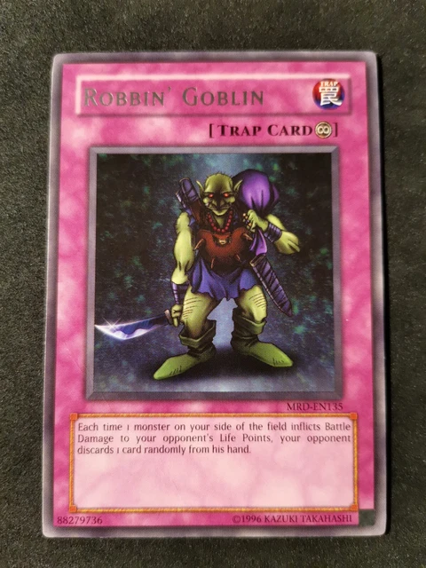 LP YUGIOH ROBBIN Goblin Rare Mrd-En135 EUR 2,63 - PicClick FR