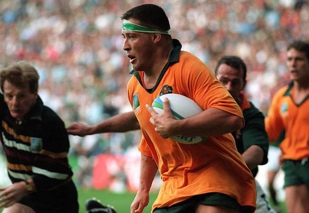 AUSTRALIAN WALLABIES RUGBY Union Great Phil Kearns No 2 Old Photo EUR 6 ...