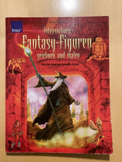 INTENSIVKURS FANTASY-FIGUREN ZEICHNEN und malen von Finlay Cowan EUR 7 ...