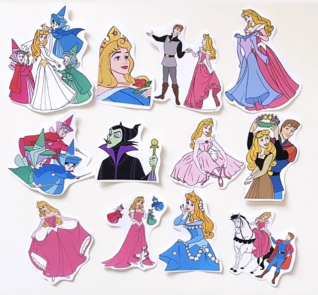 DISNEY SLEEPING BEAUTY Stickers Princess Aurora £3.60 - PicClick UK