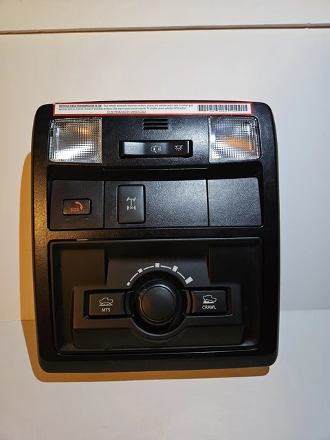TOYOTA TACOMA 16-22 OEM Overhead Roof Console Black With Crawl, MTS ...