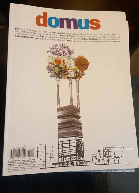 DOMUS ITALIAN ART, Design And Architecture Magazine April 2012 #957 $33 ...