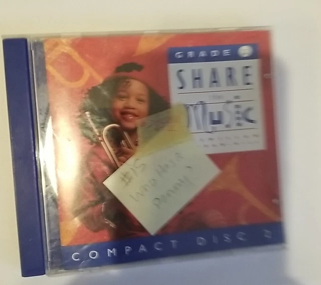 SHARE THE MUSIC-GRADE 2 Compact Disc 2 Macmillan-McGraw-Hill School ...