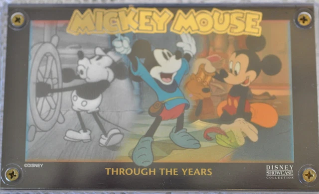 MICKEY MOUSE THROUGH The Years 24K Gold Collectible Card. EUR 9,35 ...