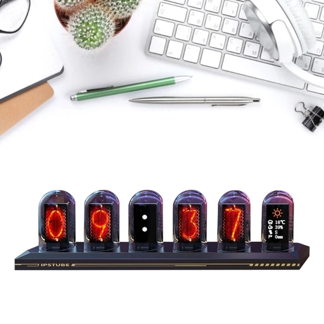 UNIQUE IPS TUBE Clock with App Control and Clear Display 16Million ...
