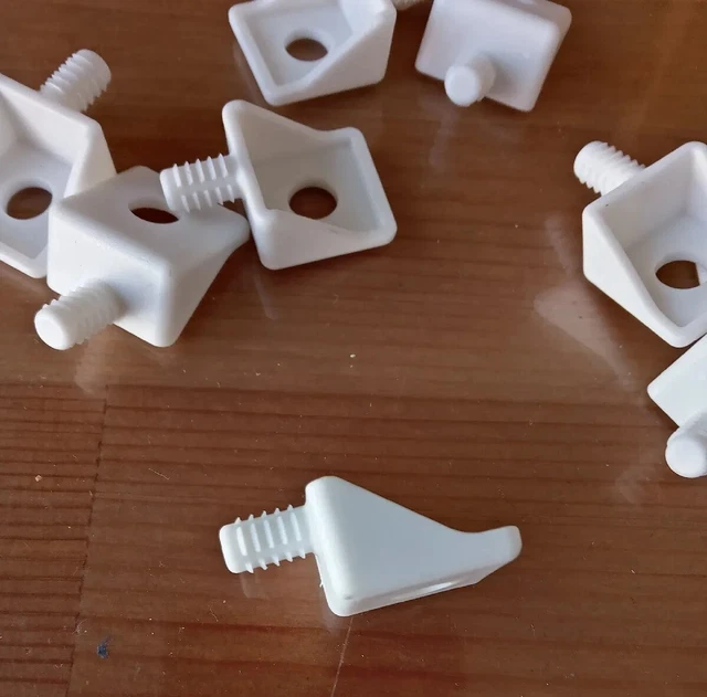 16 X IKEA Ersatzteil Verbinder Nr 122620 mit Schrauben für Stuhl ...