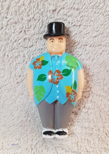 THOMAS TANK ENGINE Fat Controller Mini Figure Sir Topham Hat 6cm Tall ...