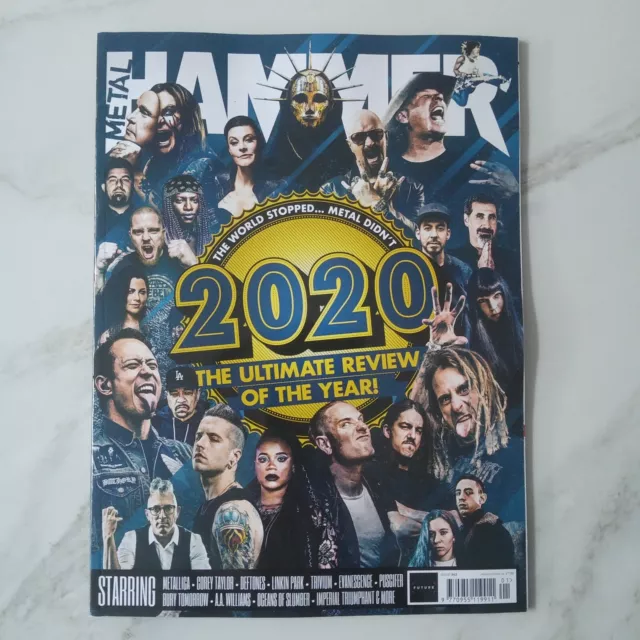 New Metal Hammer Magazine January 2021 Issue 343 Subscriber Edition Metal 2020 Eur 2436 