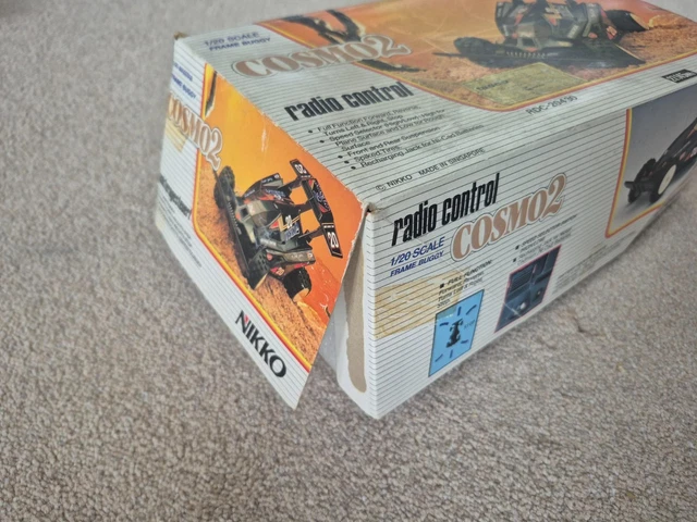 VINTAGE BOXED NIKKO Cosmo 2 radio controlled car buggy £16.15 - PicClick UK